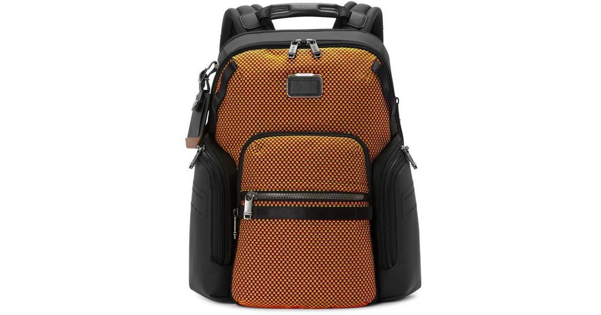Tumi Alpha Bravo Navigation Backpack in Black for Men | Lyst