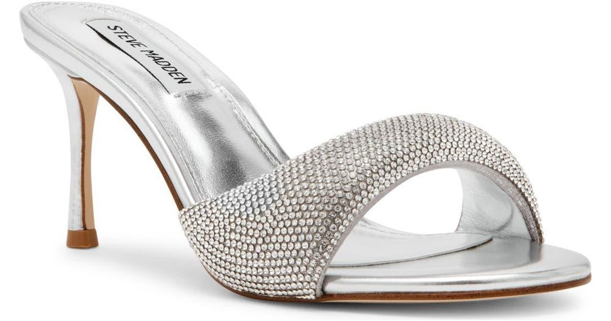 Steve Madden Kieran Sandal in White | Lyst