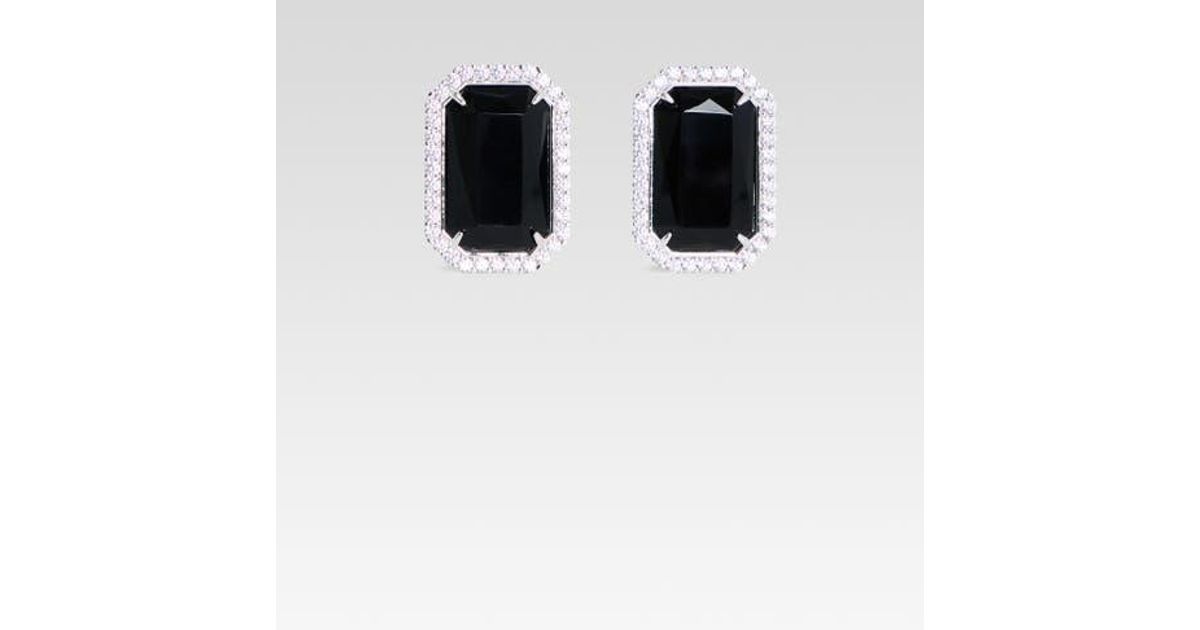 retroféte Hope Earrings in Black | Lyst