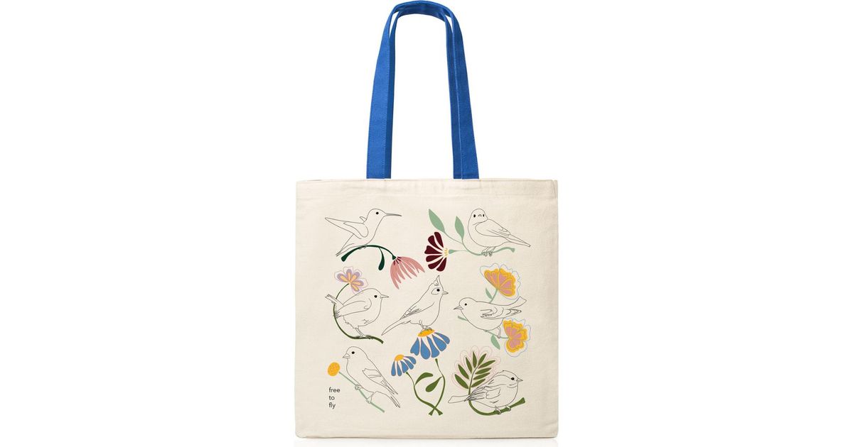 The Tote Project Free To Fly in Metallic | Lyst