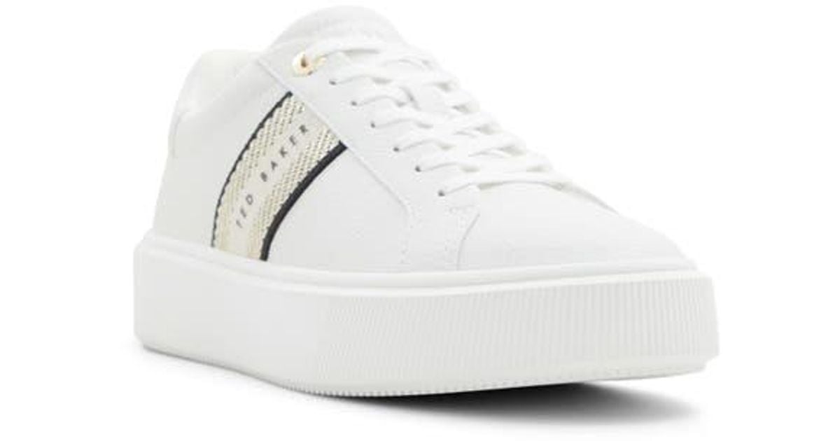 Ted Baker Lornie Platform Sneaker in White | Lyst