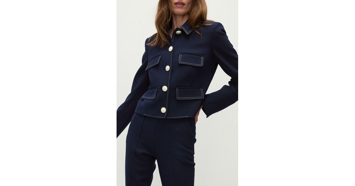 Veronica Beard Constantine Jacket in Blue | Lyst