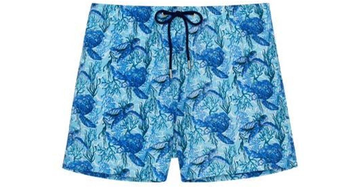 Hom Tartane Beach Boxer in Blue for Men | Lyst