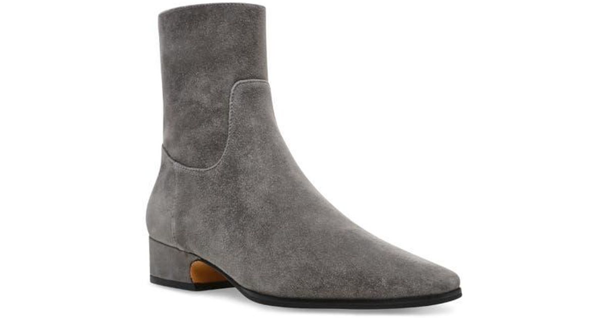 Steve Madden Dusty Bootie in Gray | Lyst