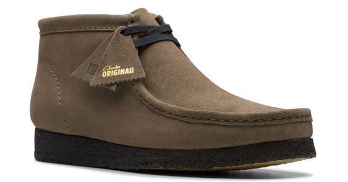 Clarks Wallabee Chukka Boot in Brown for Men | Lyst