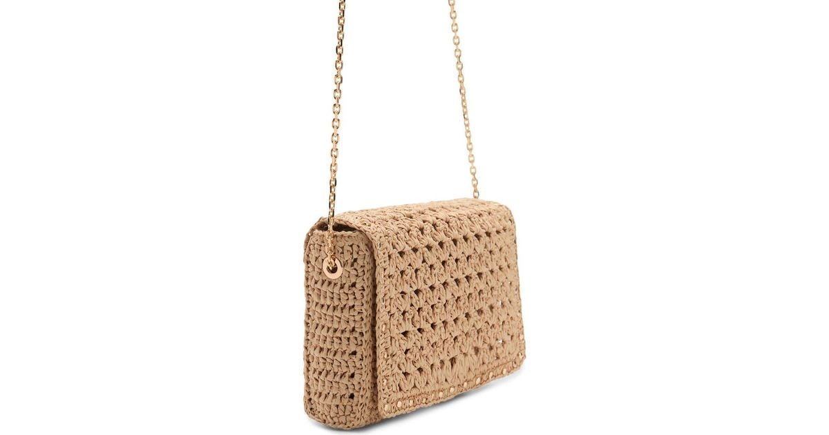Mango Woven Straw in Natural | Lyst