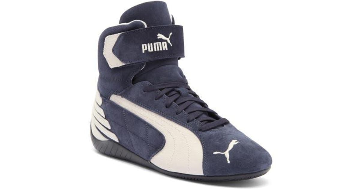 PUMA Speedcat Mid Sneaker in Blue | Lyst