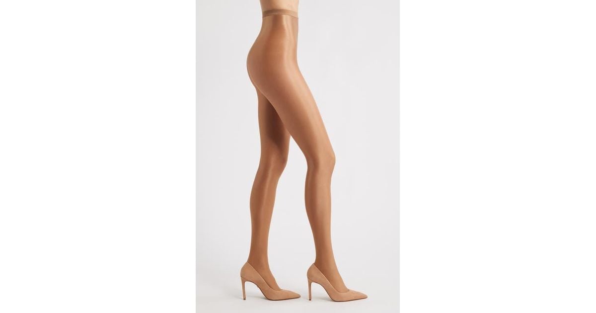 High Heel Jungle Liquid Metal Tights | Lyst