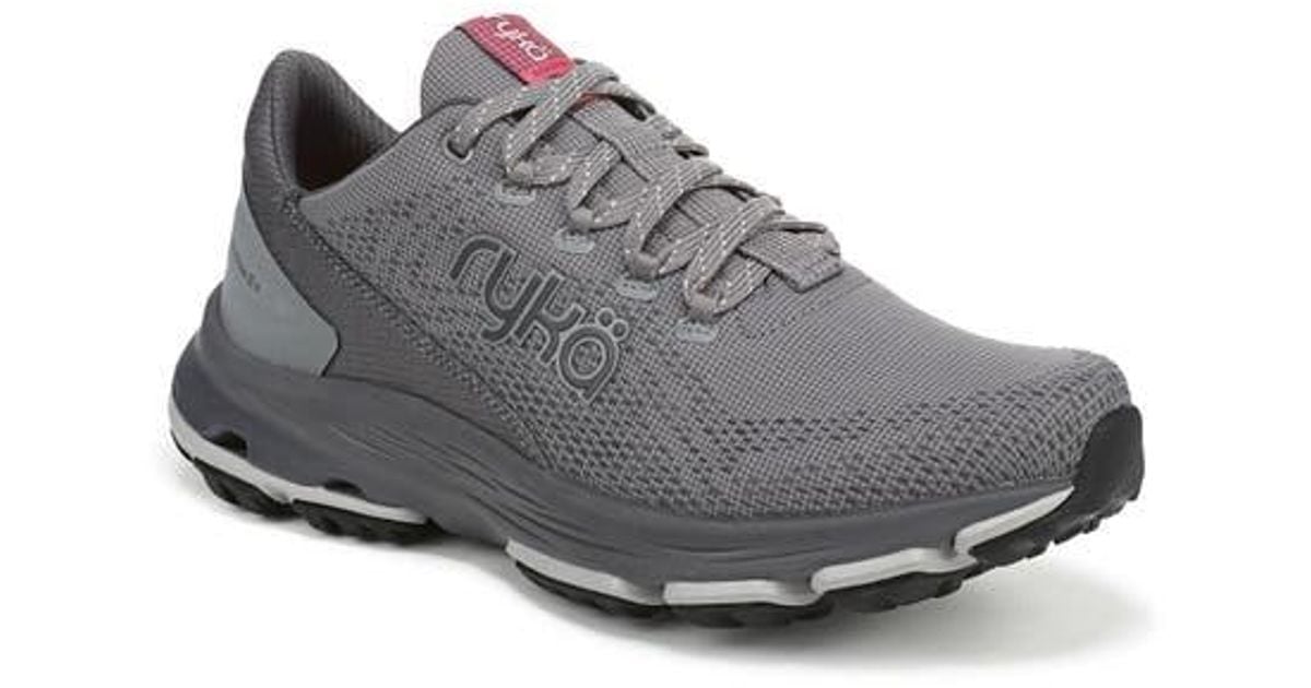 Ryka Devotion X Tr Walking Sneaker in Gray | Lyst