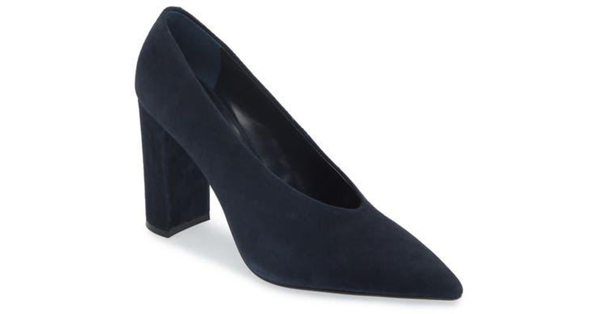 Jeffrey Campbell Potent Pointed Toe Pump in Blue | Lyst