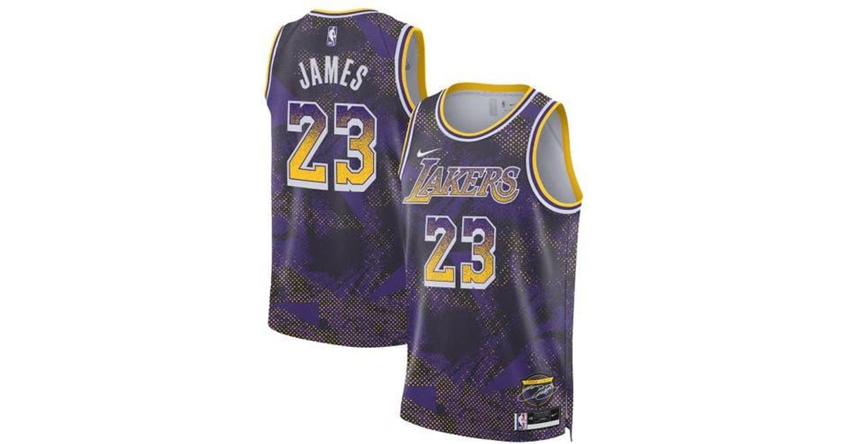 Nike Lebron James Los Angeles Lakers 2025 Select Series Swingman Player ...