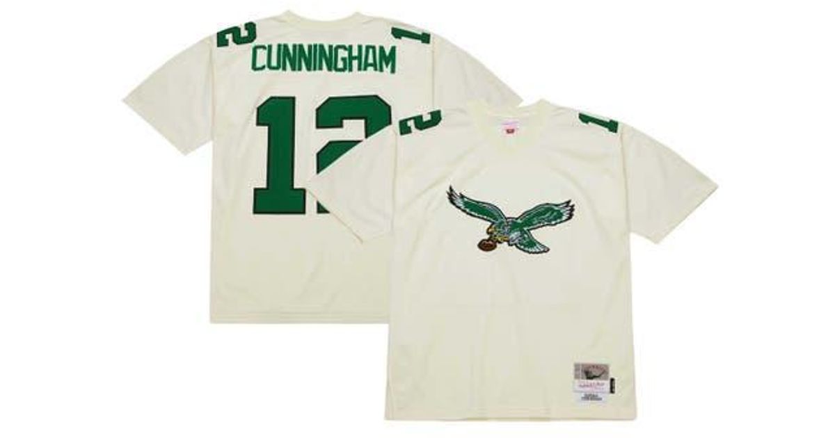 Mitchell & Ness Randall Cunningham Philadelphia Eagles Chainstitch ...