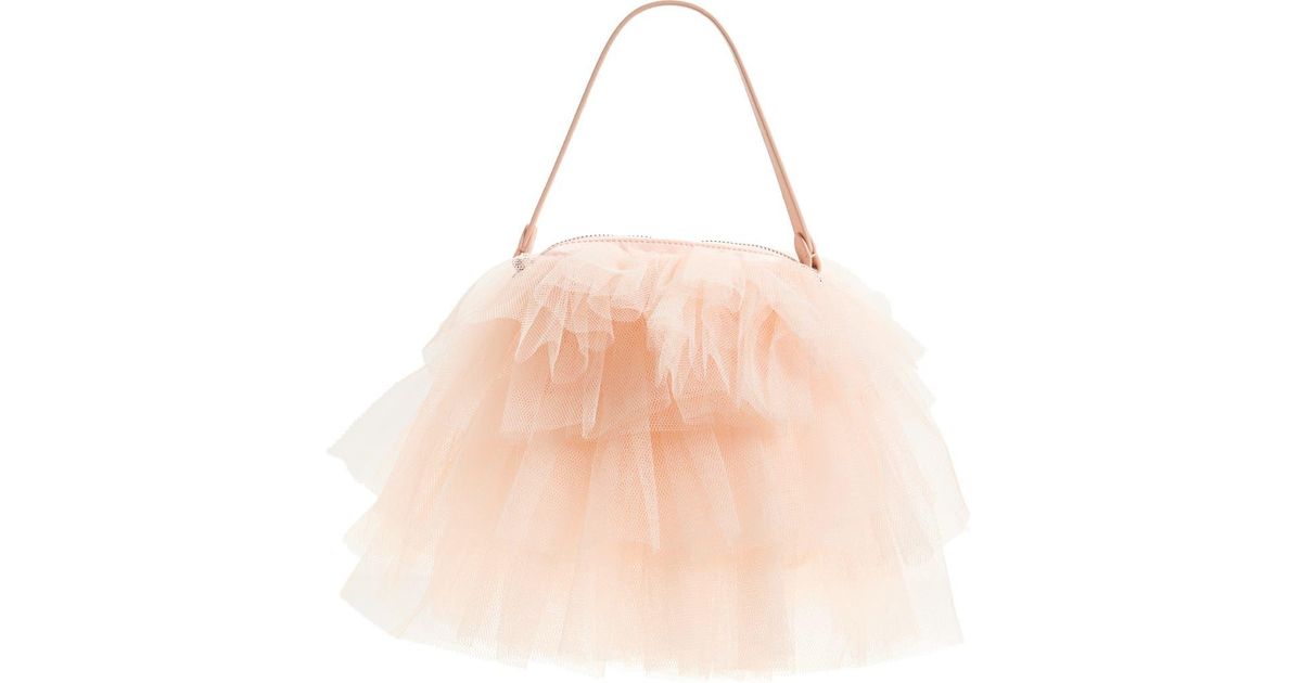 Simone Rocha Mini Frilly Tutu Shoulder Bag in Pink | Lyst