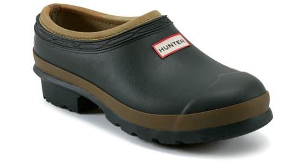 HUNTER Neoprene Gardener Clog | Lyst