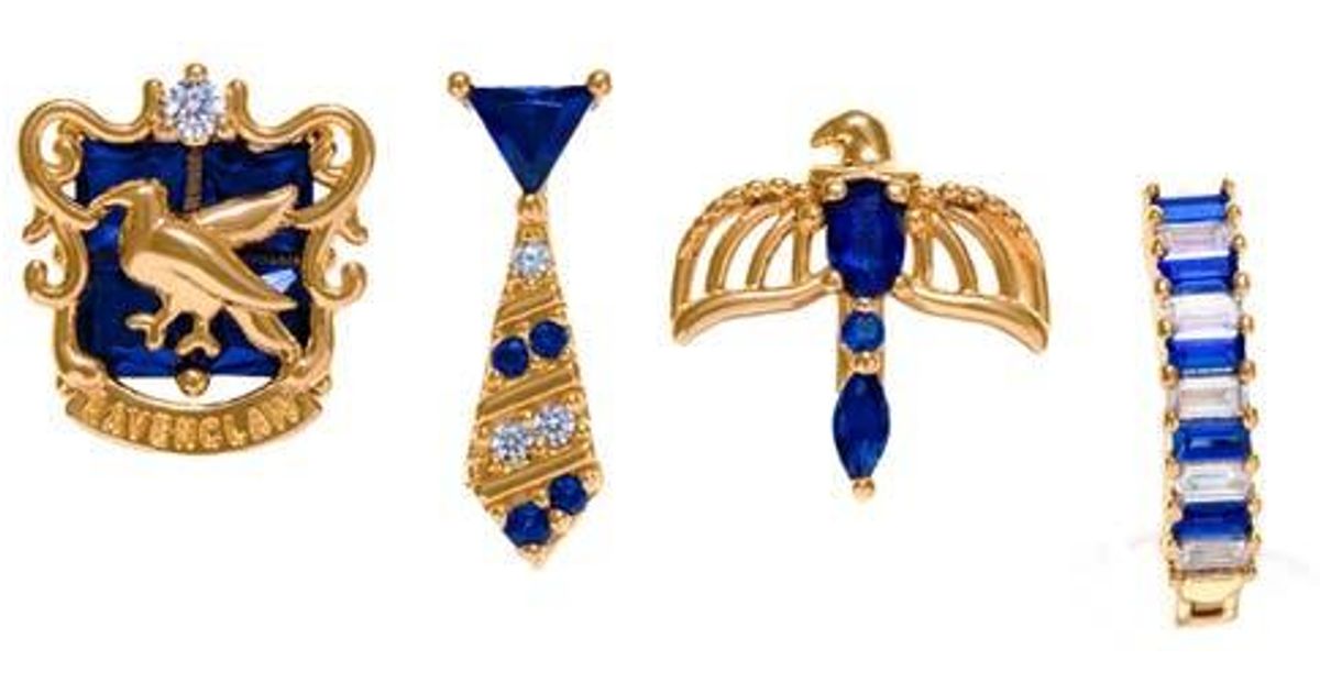 Girls Crew X Harry Potter Set Of 4 Assorted Single Stud Earrings in ...