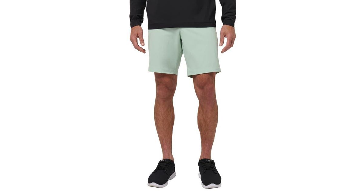 Travis Mathew Wanderlust Chino 9-Inch Shorts in Blue for Men | Lyst