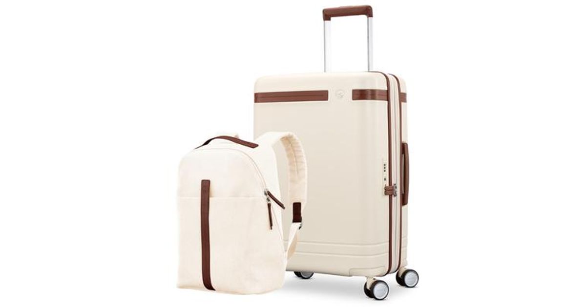 Samsonite Virtuosa Backpack & Carry On 2-Piece Set in Natural | Lyst