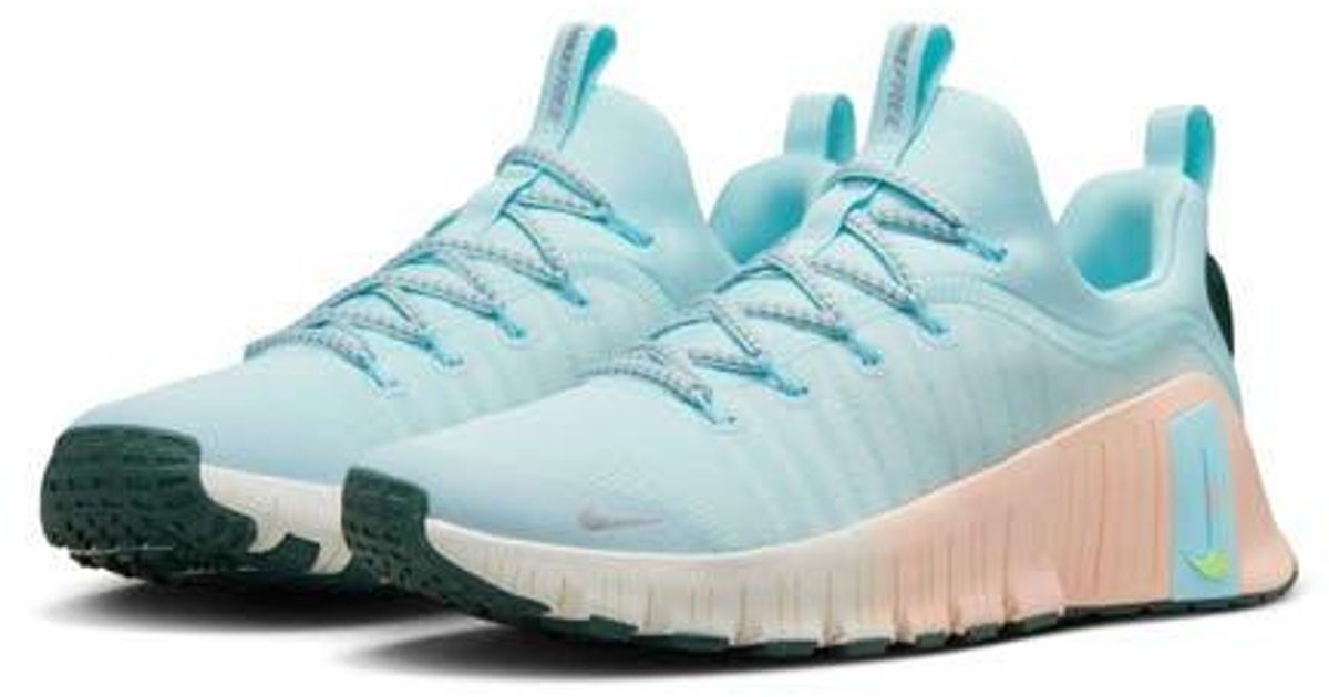 Nike Free Metcon 6 Training Shoe in Blue | Lyst
