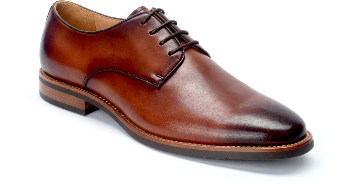 Warfield & Grand Hobbs Plain Toe Derby in Brown for Men | Lyst