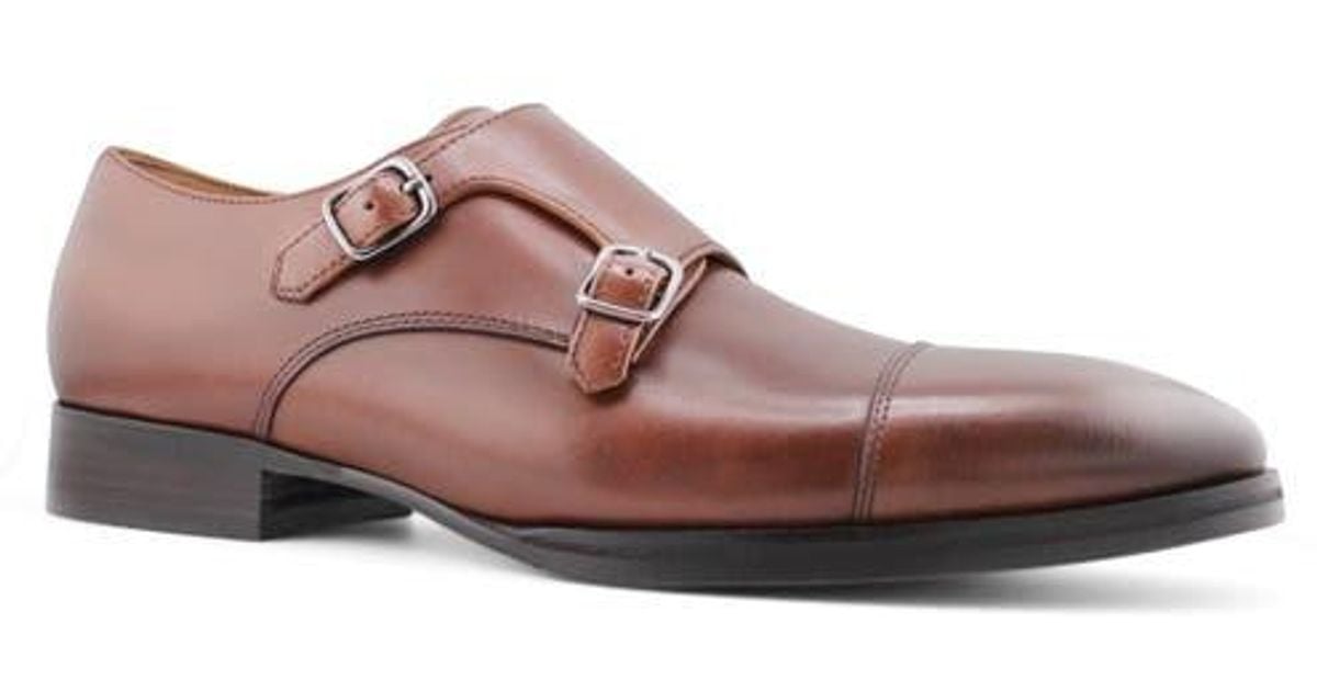 Gordon Rush Brayden Double Monk Strap Shoe in Pink for Men | Lyst