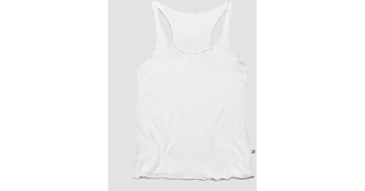 Oddobody Organic Cotton Roller Tank in White | Lyst