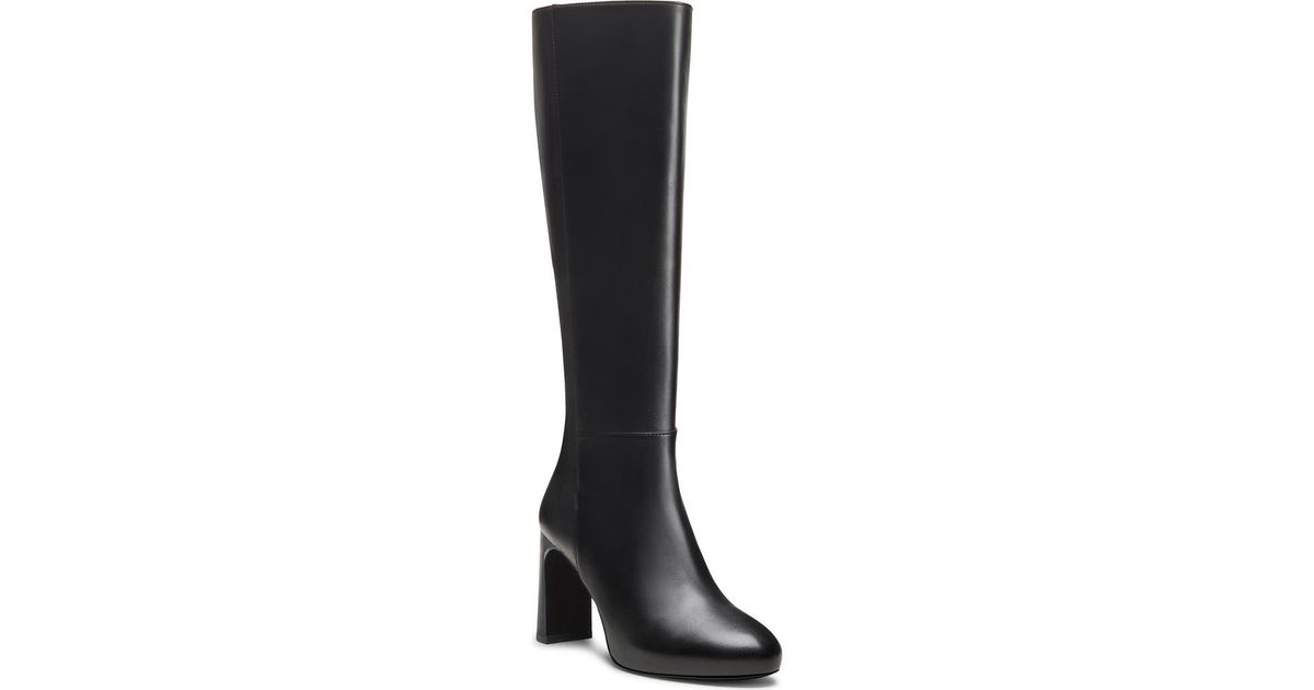 Stuart Weitzman Babette Platform Boot in Black | Lyst