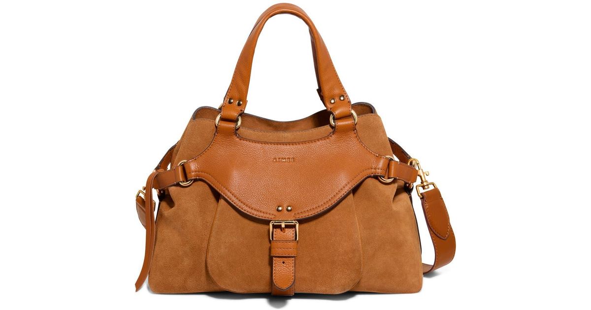 Aimee Kestenberg Dash Large Satchel in Brown | Lyst