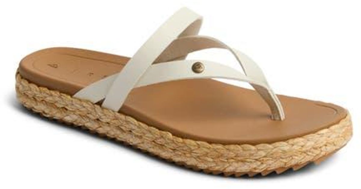 Reef Vista Carmen Platform Flip Flop | Lyst