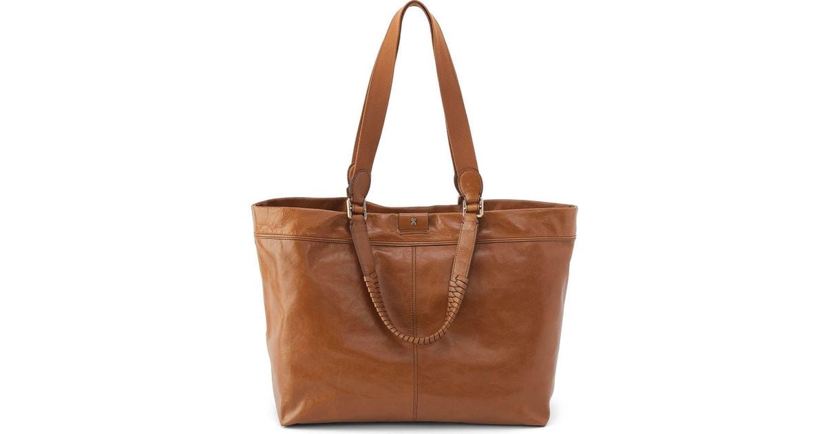 Hobo International Romy Max Leather Tote in Brown | Lyst