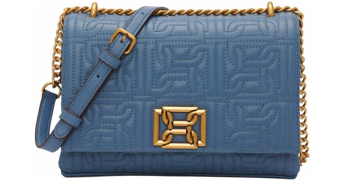 DKNY Delanie Flap Shoulder in Blue | Lyst