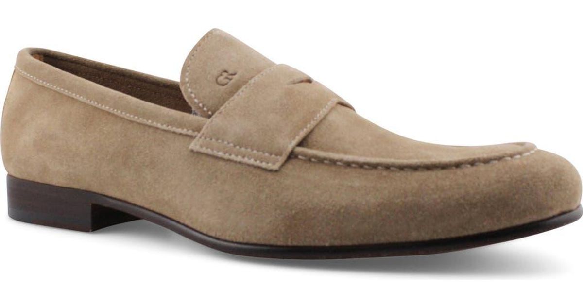 Gordon Rush Cartwright Penny Loafer in Brown for Men | Lyst