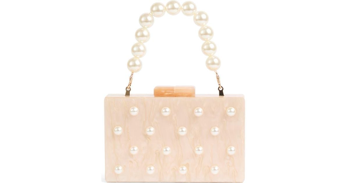 LK Bennett Malia Clutch in Pink | Lyst