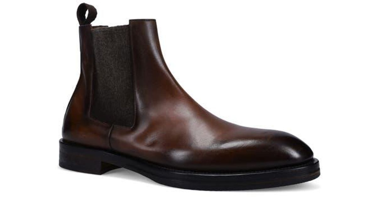 Ron White Ron Ryder Chelsea Boot in Brown for Men | Lyst