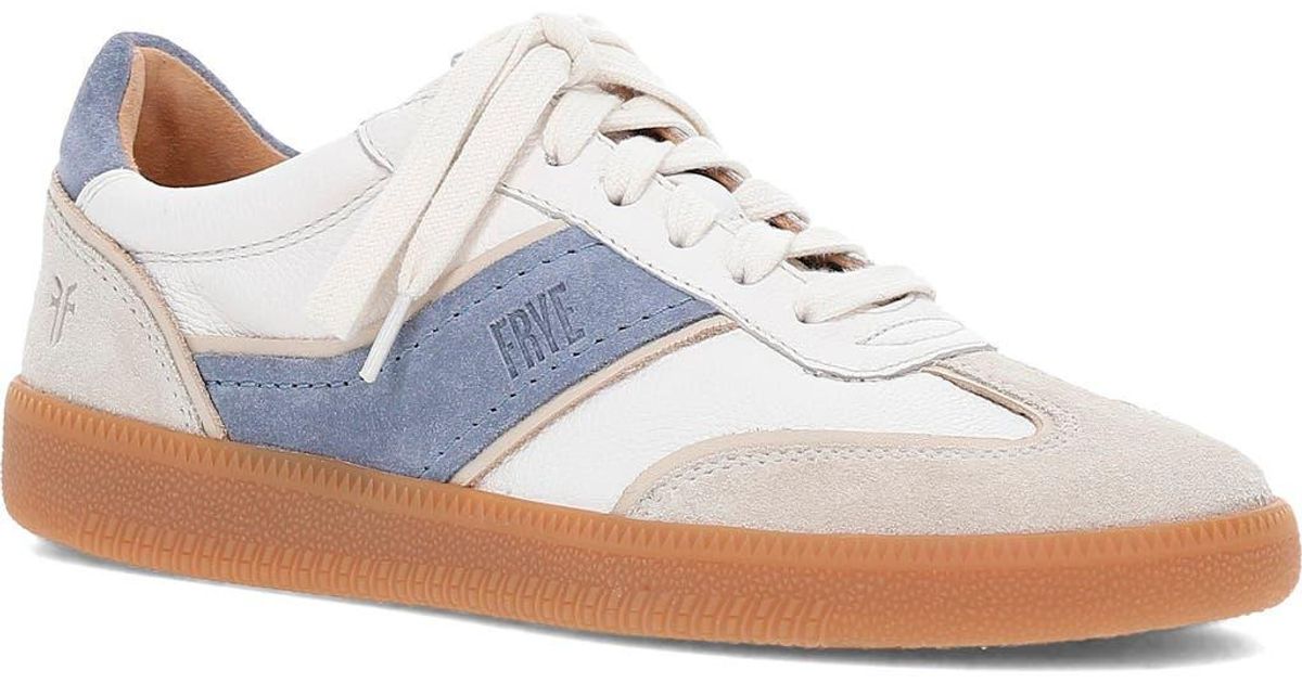 Frye Milly Low Top Sneaker in White | Lyst