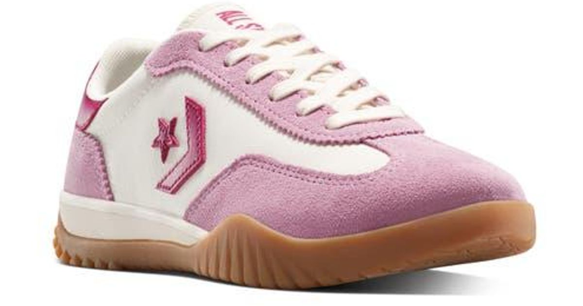 Converse Gender Inclusive Run Star Trainer Ox Sneaker in Pink | Lyst