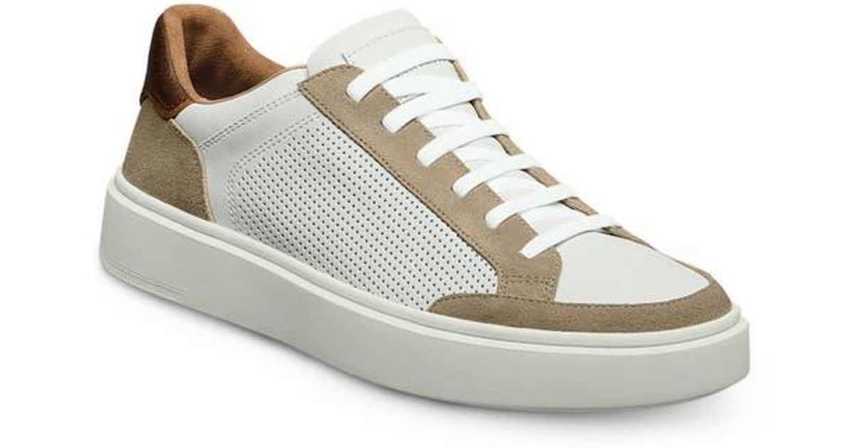 Allen Edmonds Oliver Slip-On Sneaker in White for Men | Lyst