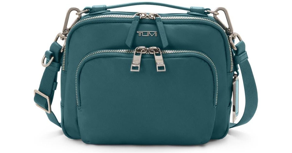 Tumi Teghan Crossbody in Green | Lyst