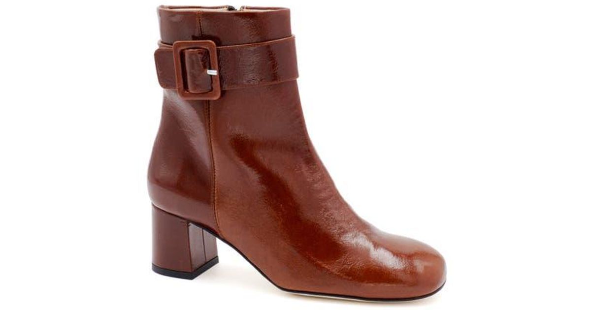 Amalfi by Rangoni Barbaro Bootie in Brown | Lyst