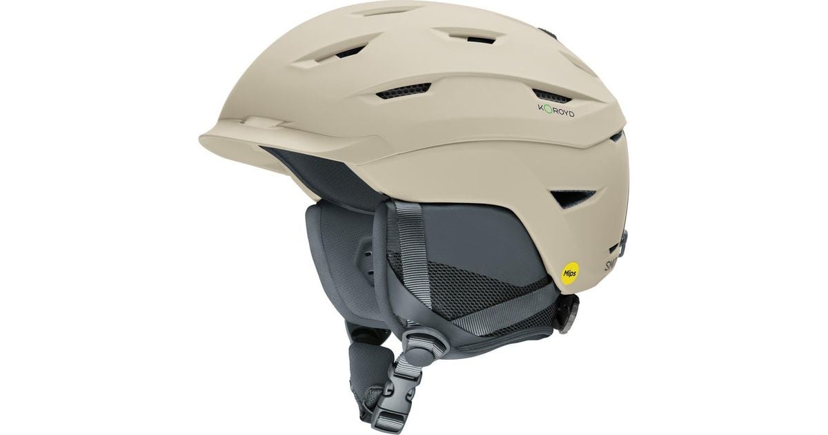 Smith Level Snow Helmet With Mips Round Contour Fit in Metallic | Lyst
