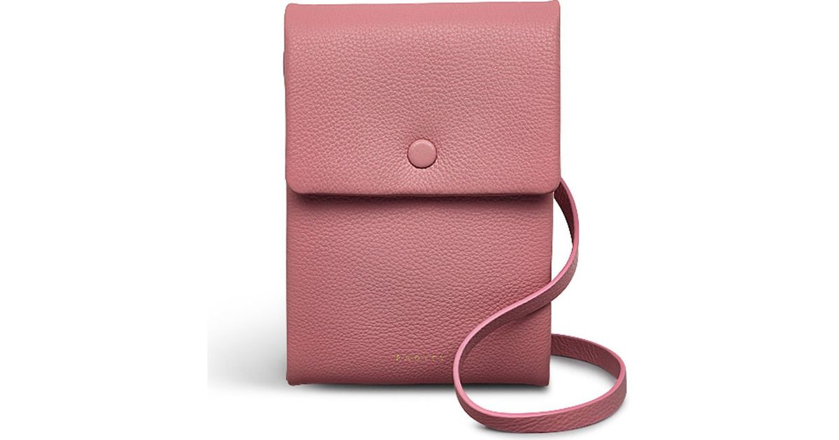 Radley Mallow Street Phone Crossbody Bag in Pink | Lyst