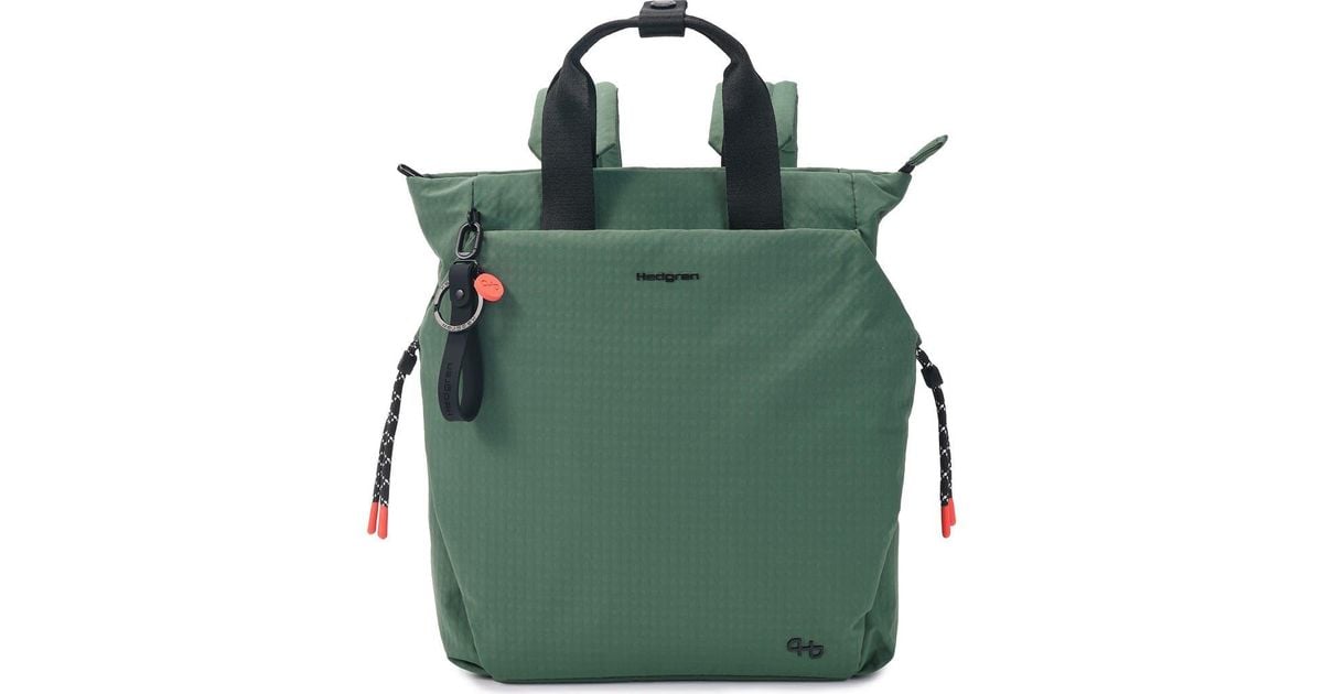 Hedgren Norio Water Repellent Backpack in Green | Lyst