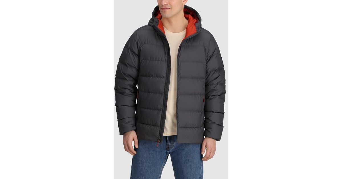 Outdoor Research Coldfront 700 Fill Power Down Insulated Hooded Ripstop ...