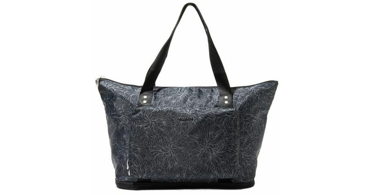 Baggallini Carryall Expandable Packable Weekender Tote Bag in Black | Lyst