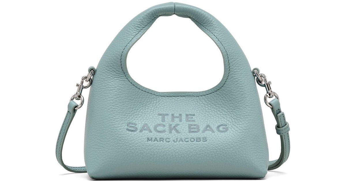 Marc Jacobs The Micro Crossbody Sack Bag in Blue | Lyst