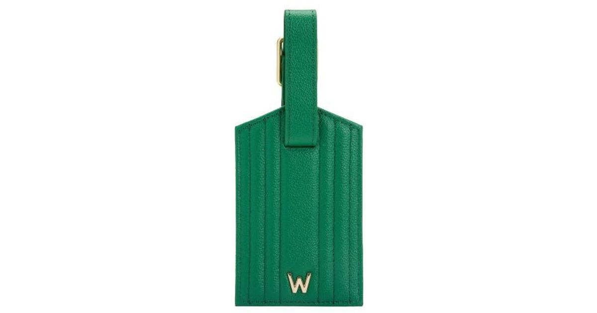 Wolf Mimi Luggage Tag in Green | Lyst
