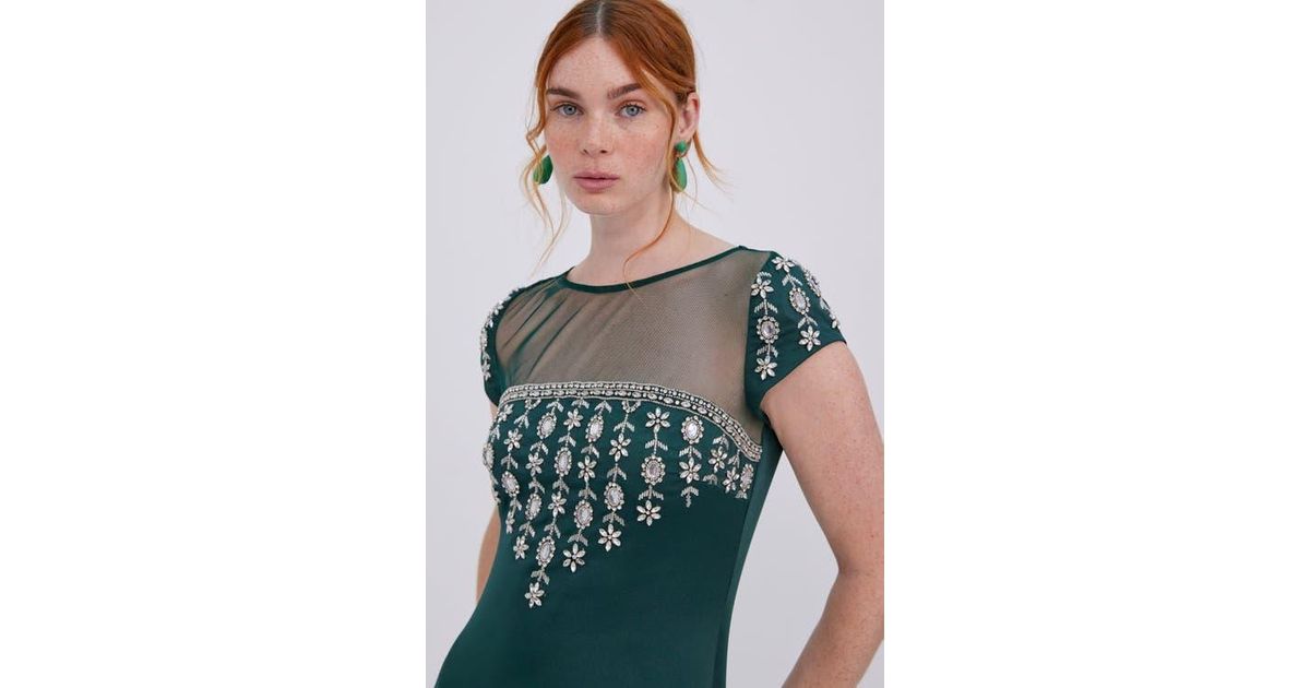 Raishma Glynis Gown in Green | Lyst