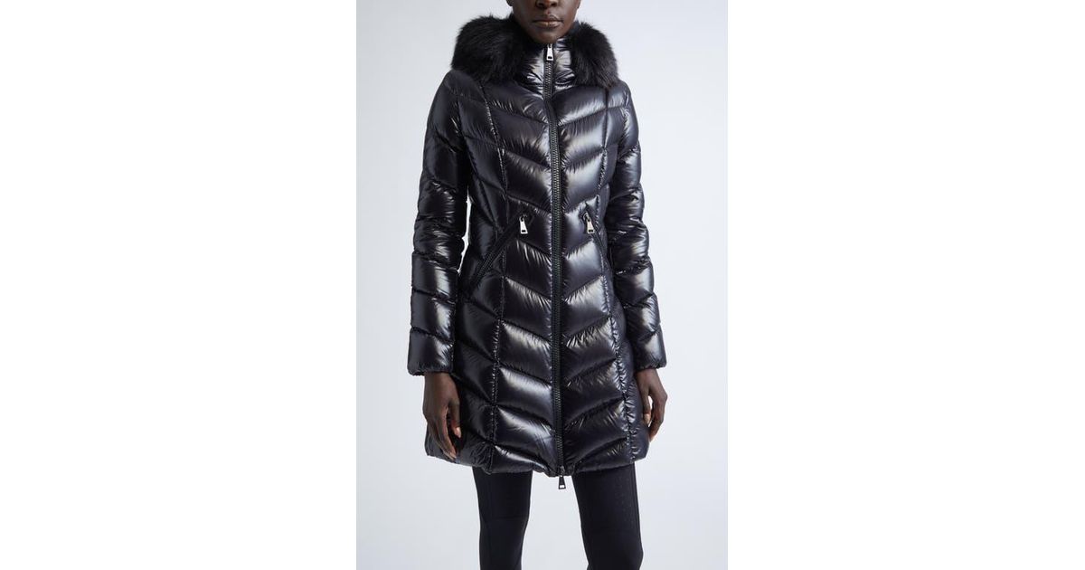 Moncler Fulmarus Hooded Down Puffer Jacket With Removable Faux Fur Trim ...
