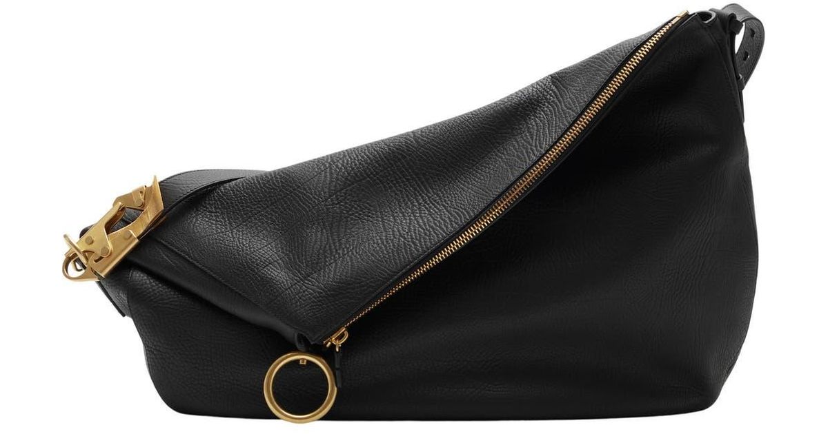 Burberry Large Knight Bag in Black | Lyst