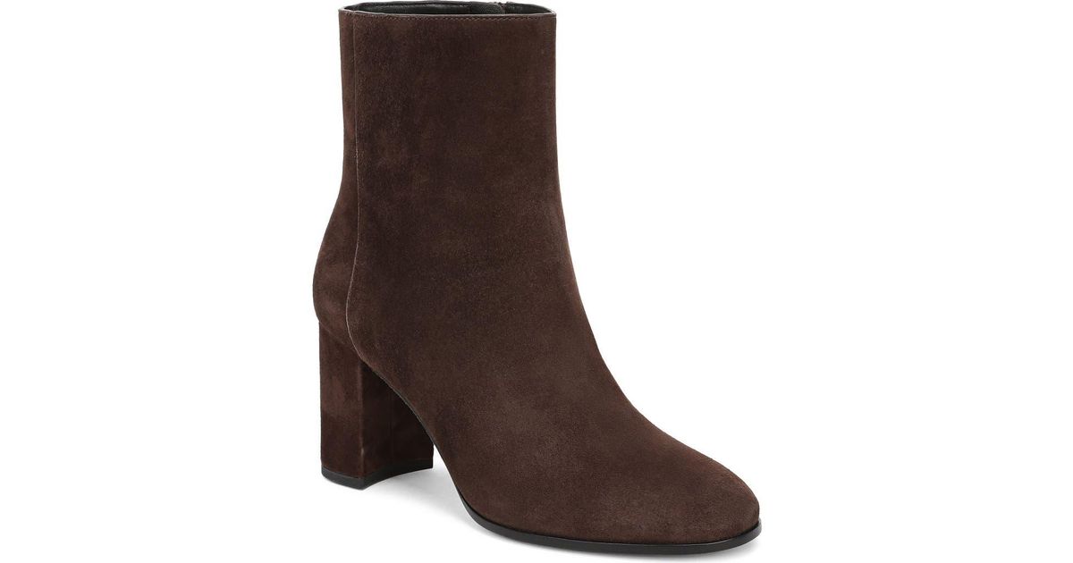 Vince Elora Bootie in Brown | Lyst
