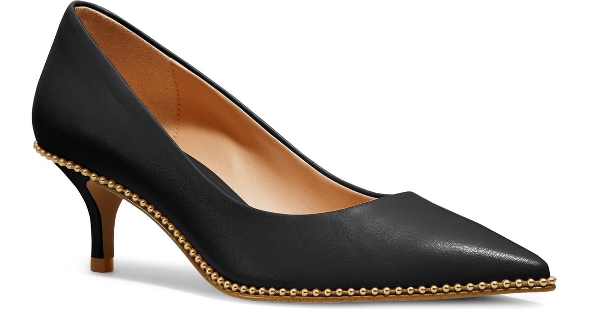 COACH Jackie Pump in Black | Lyst